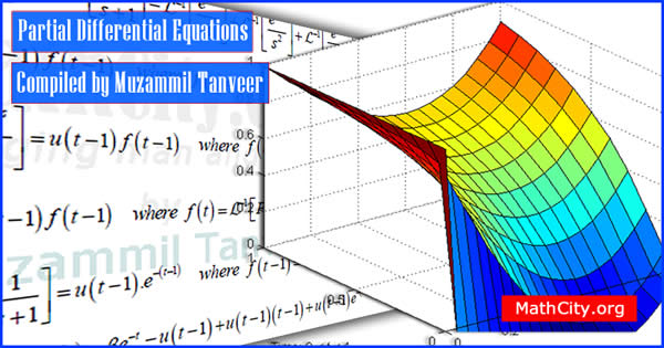 Partial Differential Equations - MathCity.org Partial Differential Equations - MathCity.org