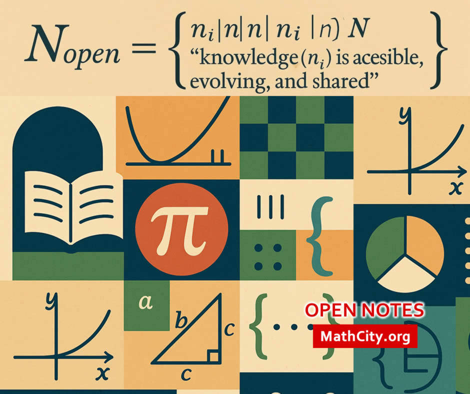 Open Notes - MathCity.org